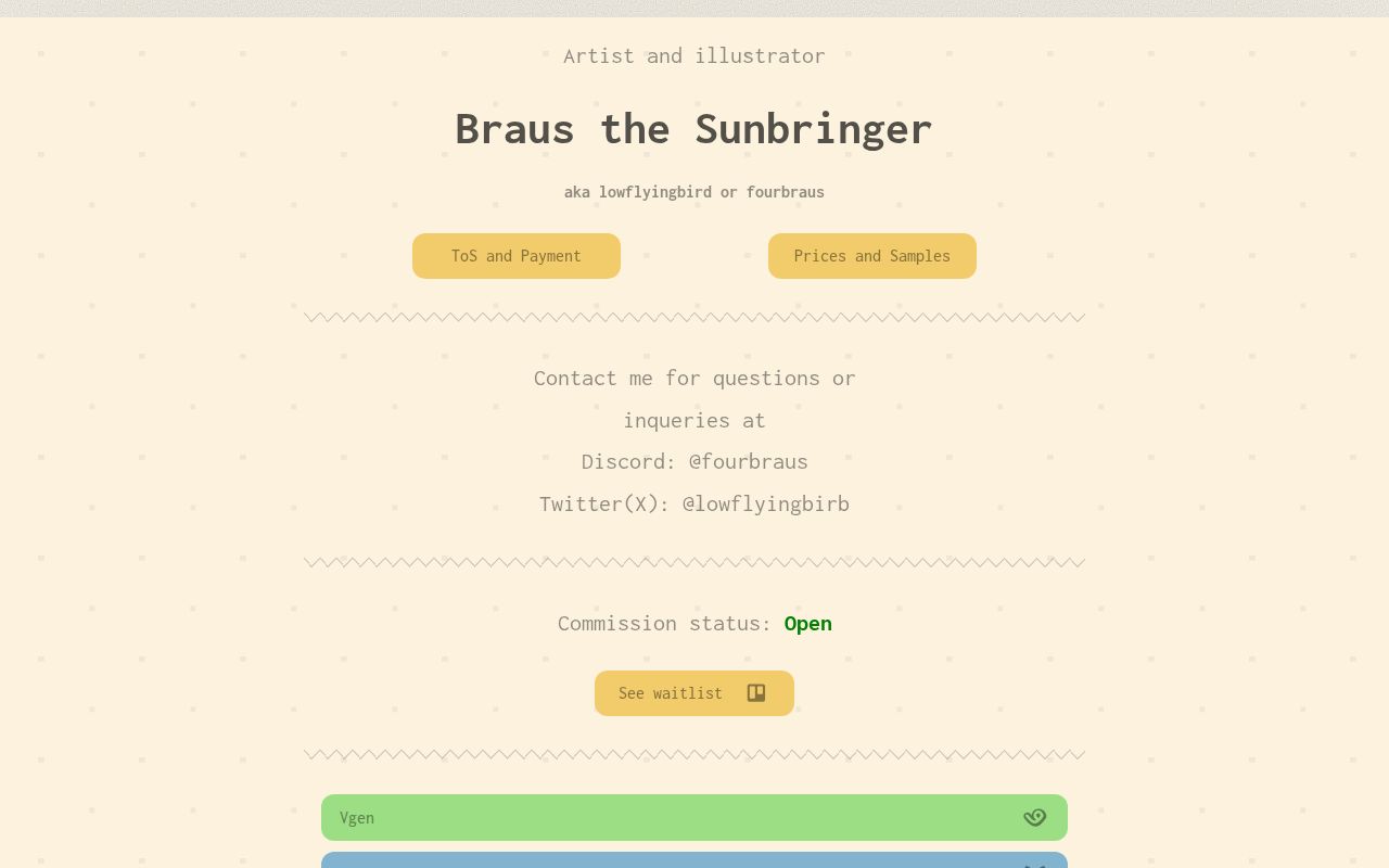 Braus the Sunbringer